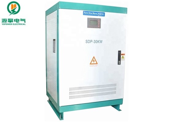 High Efficiency 30KW Three Phase Off Grid Inverter LCD Display Sine Wave AC Output supplier