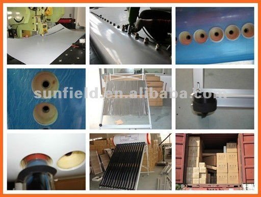 150L high pressurized compact solar water heater