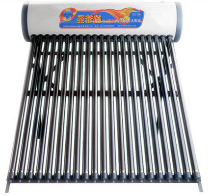 20 vacuum tubes heat pipe high pressurized solar water heater