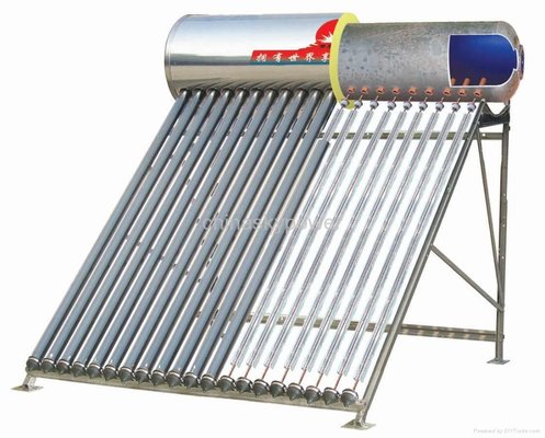 Compact pressurized solar water heater system