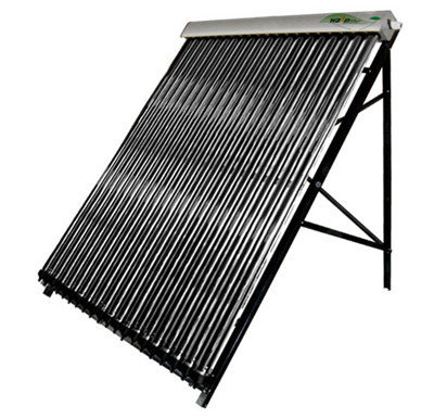 Heat pipe integrated pressurized solar hot water heater
