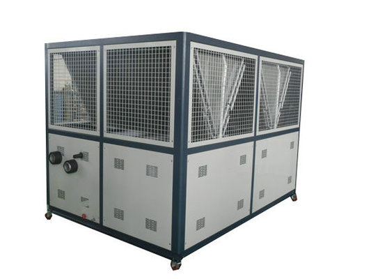Rubber Presses Air-cooled Screw Chiller , Industrial Water Cooling Machine