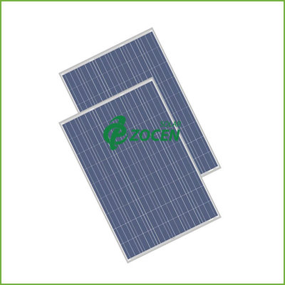 195W 27 Volts Polycrystalline Silicon Solar Panel For Residential / Commercial System