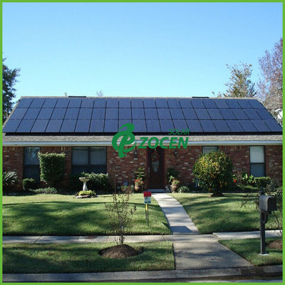 Residential / Camping 17KW Grid Connected Solar System With Aluminum Bracket