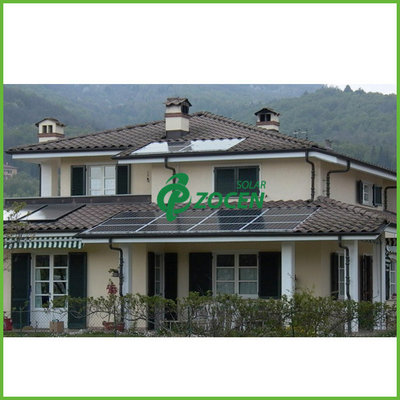 Home Rooftop 4000W Ground Solar Panel Mounting Systems 110V - 240V