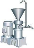 304 SUS Horizontal Colloid Mill Machine / Colloid Grinder Water Cooled