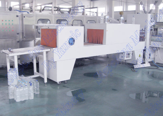 Beverage Automatic Bottle Packing Machine With Shrinkable PE Film 10 - 15pcs/min