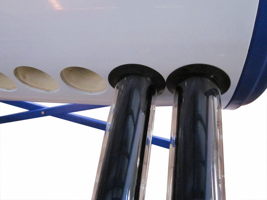 Residential Vacuum Tube Low Pressure Solar Water Heaters For Slope Roof