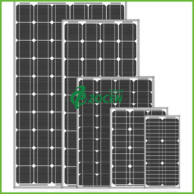 Monocrystalline Photovoltaic 140W Custom Solar Panels IEC61730 CE Certified