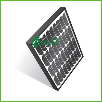 30 Watts Mono Crystal Silicon Custom Solar Panels High Light Absorption