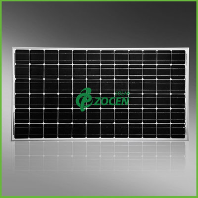 Deep Blue Anodized Aluminum Frame Monocrystalline Solar Panels 185Watt