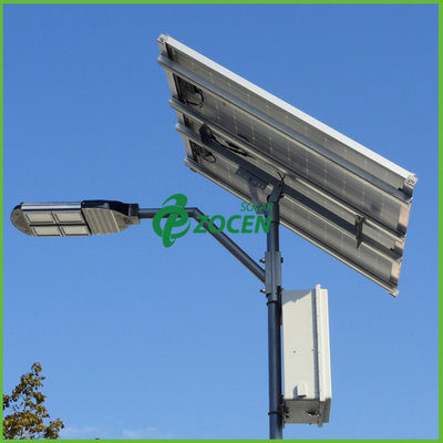80W Parking / Garden LED Solar Panel Street Lights With Soncap Certificate