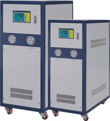 Three Compressor Air Cooled Industrial Water Chiller For Plastic Machine