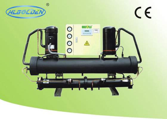 Commercial Modular Scroll Water Cooled Water Chiller For Subway , Airports
