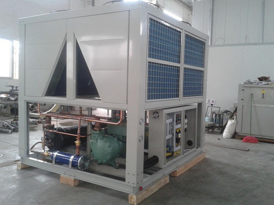 Small Hydraulic Module Air Cooled Screw Chiller For Molding Machine Cooling