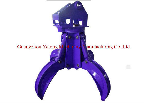 Electric Hydraulic Orange Peel Grab Steel Scrap High Wear Resistant Steel