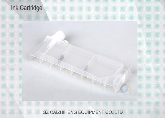 Eco Solvent Inkjet Printer Spare Parts 30cm Plastic White Ink Cartridge