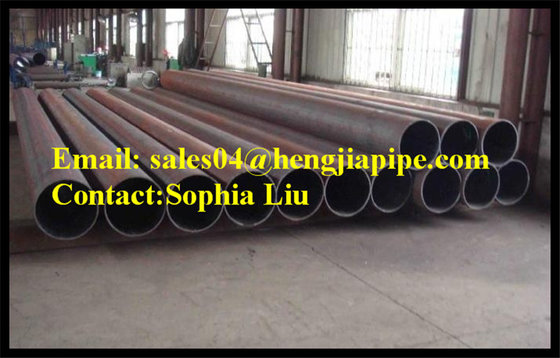 ASME standard seamless pipes.