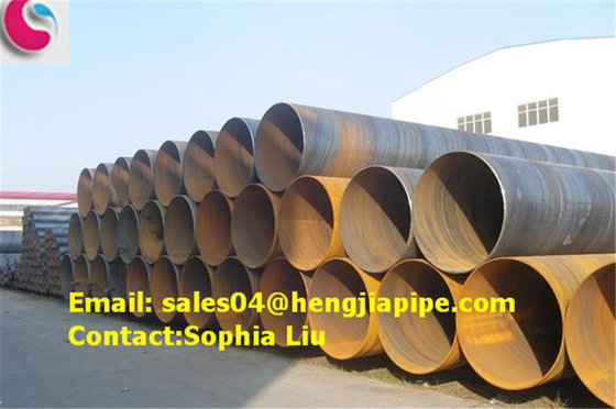 ASTM A252 SSAW steel pipes