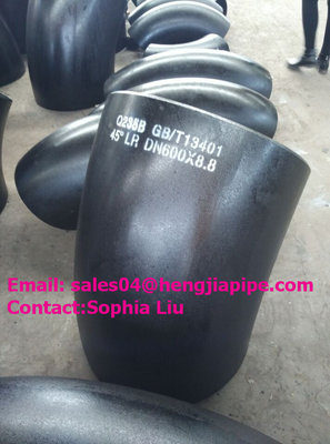 Q235B DN600 WT 8.8MM 45DEG LR BW ELBOW