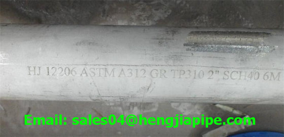 A312 TP310 stainless steel seamless pipes