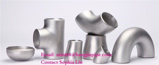 butt weld fittings with different materials & sizes
