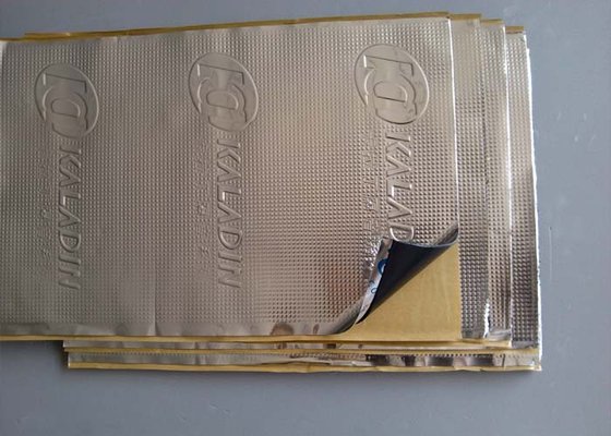 2mm Shock - Proof Vibration Damping Pads Conformable Butyl Rubber Material