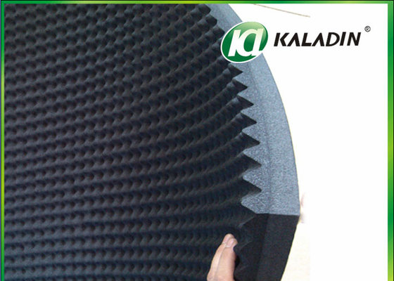 EPDM Material Acoustic Foam Panels For Soundproofing / Reducing Noise 50mm Black