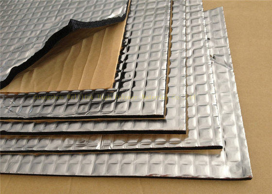 Single Side Waterproof Sound Absorbing Material Grilled With Glass Fabric