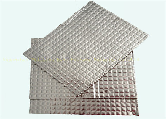 EPDM Acoustic Foam Panels For Heat Insulation / Protection Aluminum Foil 7mm