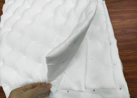 Three Levels Sound Insulating Foam 800mm Length Non Woven Fabric White Adhesive