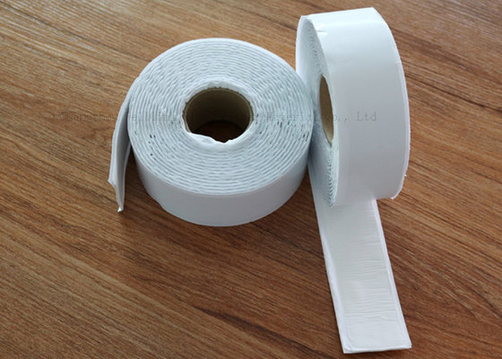 White Waterproof Rubber Butyl Tape 2mm Sticky Sealant Material Roofing Insulation