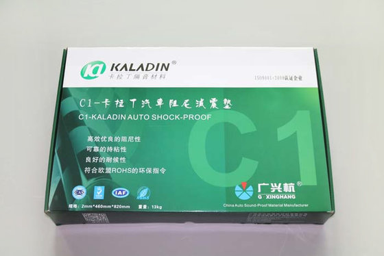 Aluminium Foil Green Sound Deadening Pads Vehicle Sound Deadener Butyl Rubber