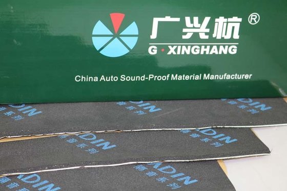 One Side Adhesive Soundproof Material Acoustic Foam High Density Black 500mm Width