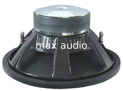 Heavy - Duty Metal Frame High Power Speaker With Chromed T - Plate