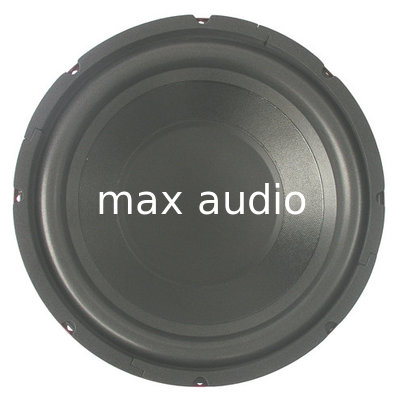 Orange Car Sound Speakers , Heavy - Duty Metal Frame Audio Car Speakers