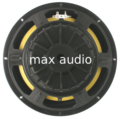 Yellow PP Cone 12 Inch  Auto Audio Speakers Heavy - Duty Metal Frame