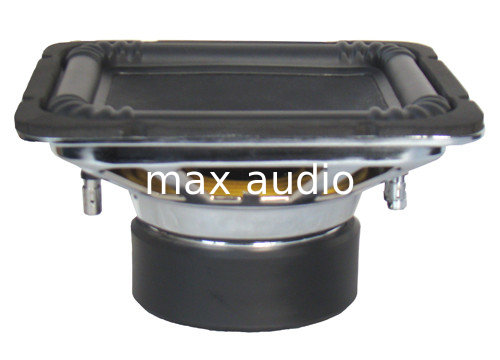 Square Competition Car Subwoofer , Woofer Car Speakers Pulp With Kevlar Cone