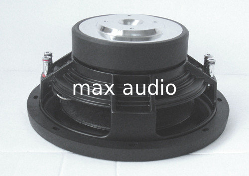 Big Foam Surround Competition Car Subwoofers Heavy - Duty Black