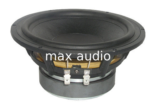Yellow Twin Terminals Mid Range Speakers Heavy Motor Structure