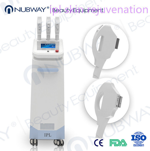 three handles high power portable ipl machine for unwanted hair removal