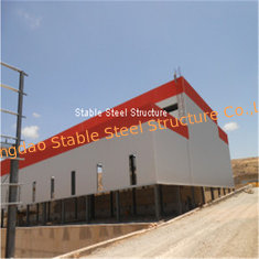 China Libya Prefab Steel Structural Warehouse with Corrosion Protection supplier