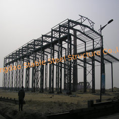 China Large Span Steel Frame Buildings with Strong Corrosion Resistance supplier