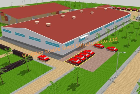 Prefab high strength steel structure warehouse supplier
