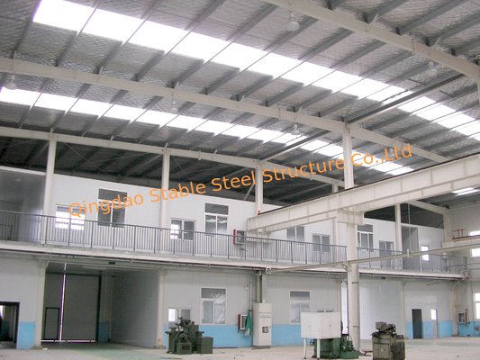 light prefab steel workshop for Ceramic Machining supplier