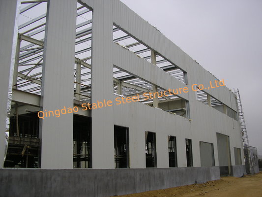 Algeria low cost steel structure workshop with crane supplier