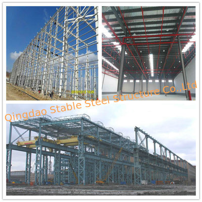 Modern steel structure workshop in Algeria supplier