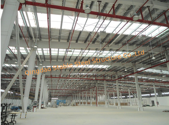 light structural steel building fabrication frame workshop supplier