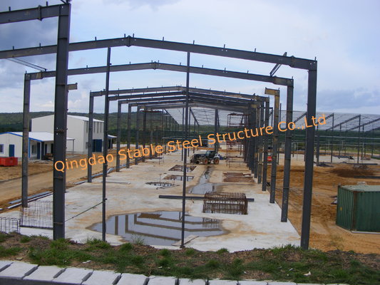 prefabricated steel structure Workshop  for Gabon supplier