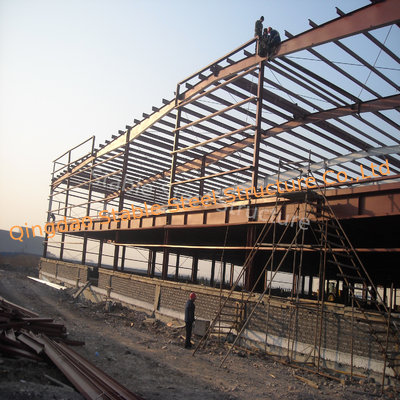 Prefabricated Light Steel Structure metal Workshop with Large Span supplier